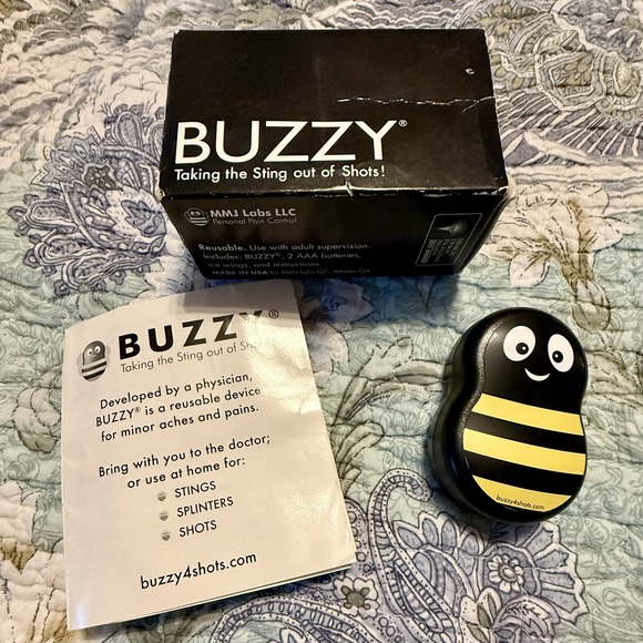 Buzzy, INC. | Bath & Body | Buzzy Personal Vibrating Ice Pack ...
